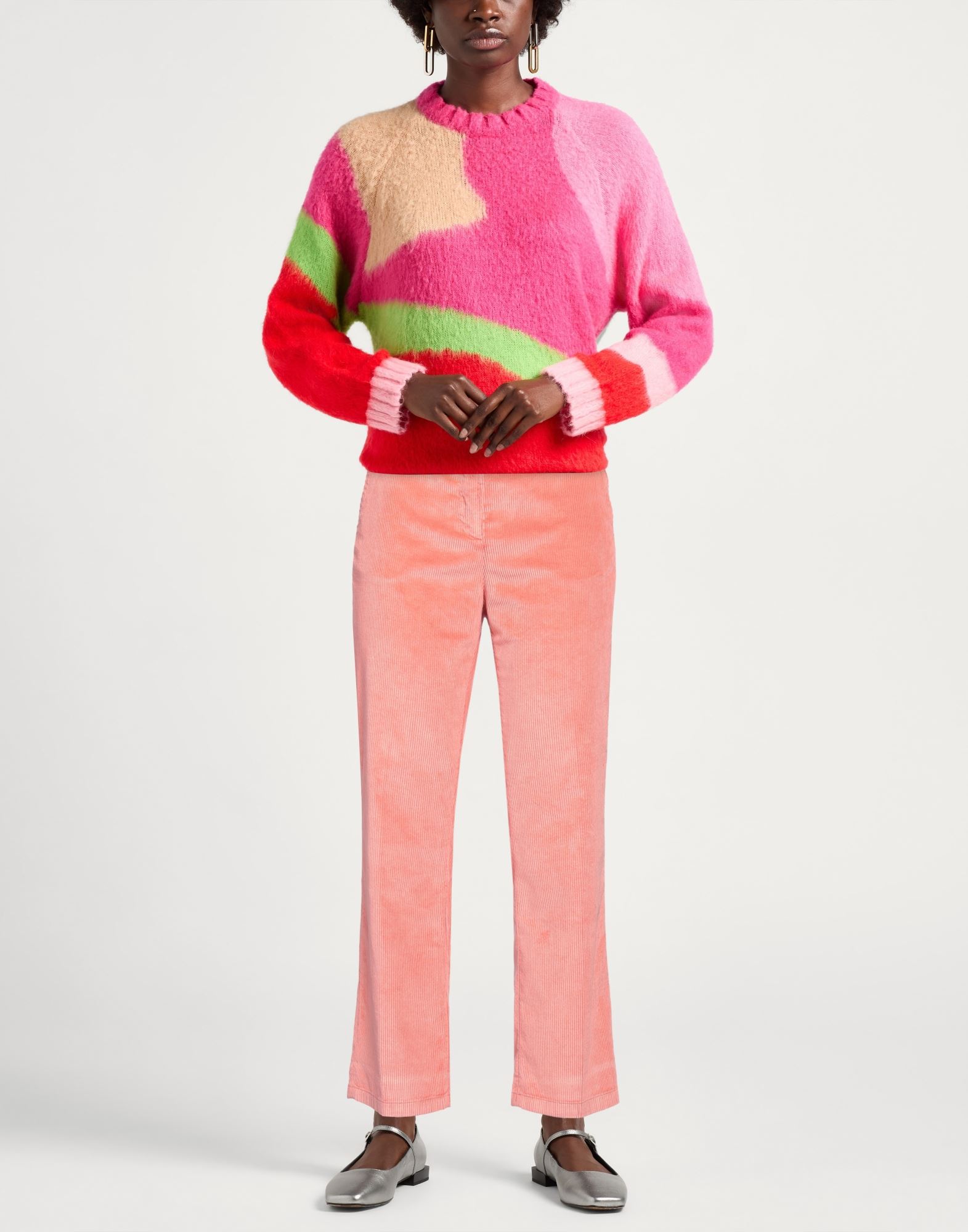 DEPARTMENT 5 DEPARTMENT 5 Salmon Pink Corduroy Bootcut Pants